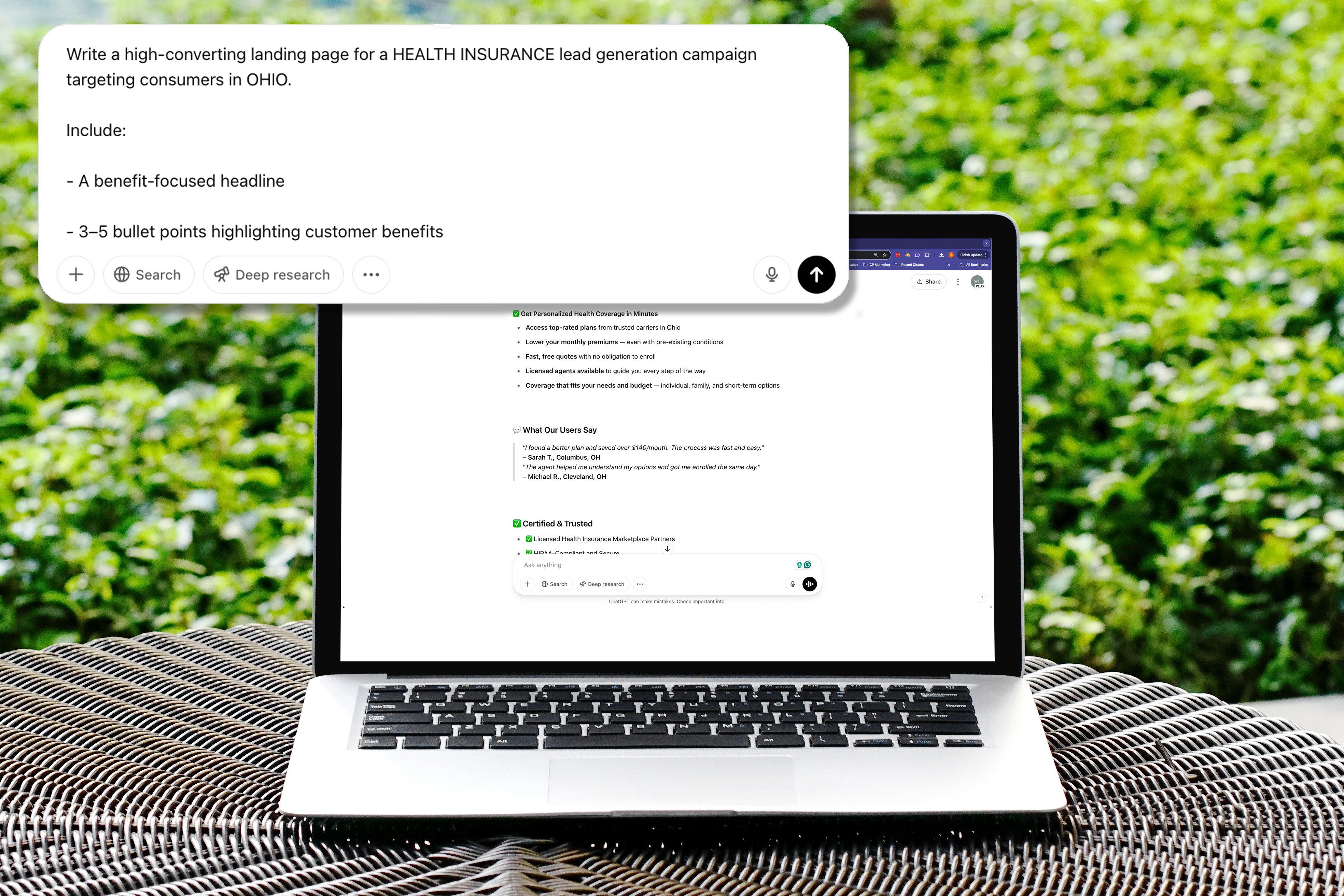 Use AI Prompts to Build High-Converting Landing Pages for Lead Gen